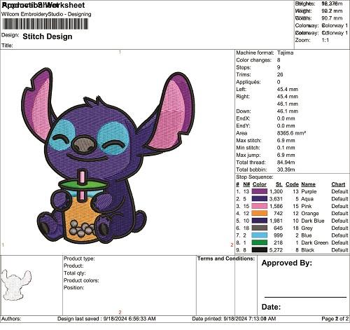 WilcomStock - Stitch Design